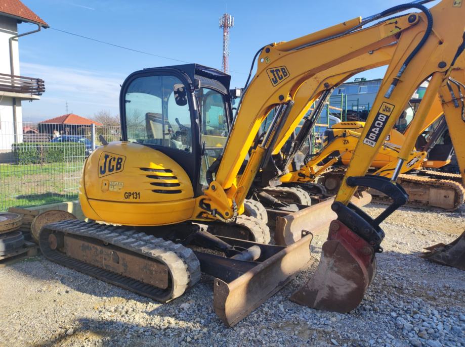 MINI BAGER JCB 8045 ZTS #2007.GODINA #6500 RADNIH SATI