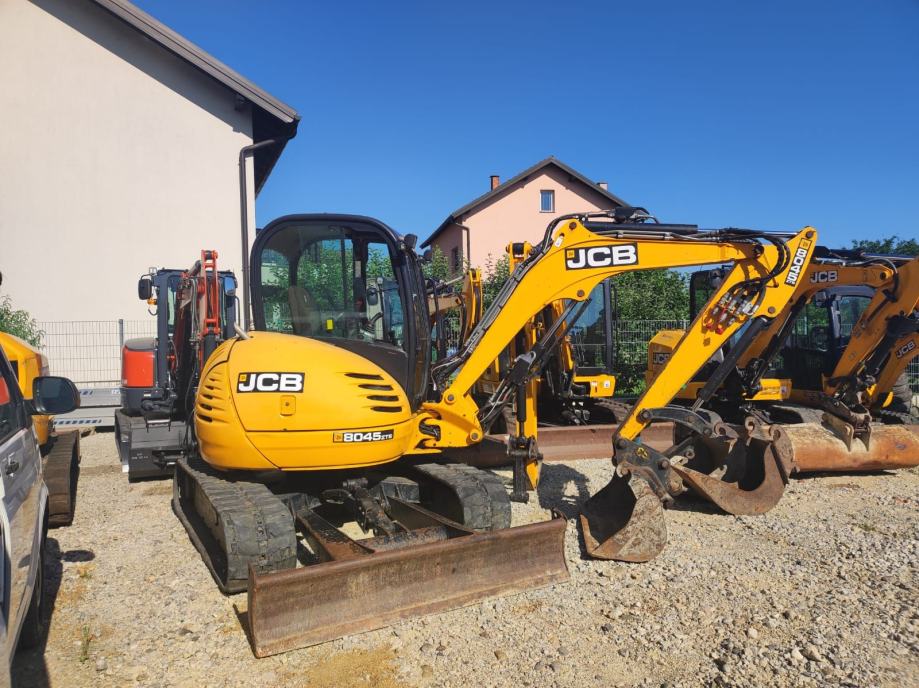 MINI BAGER JCB 8045 ZTS #2014.GODINA # 2200 RADNIH SATI#