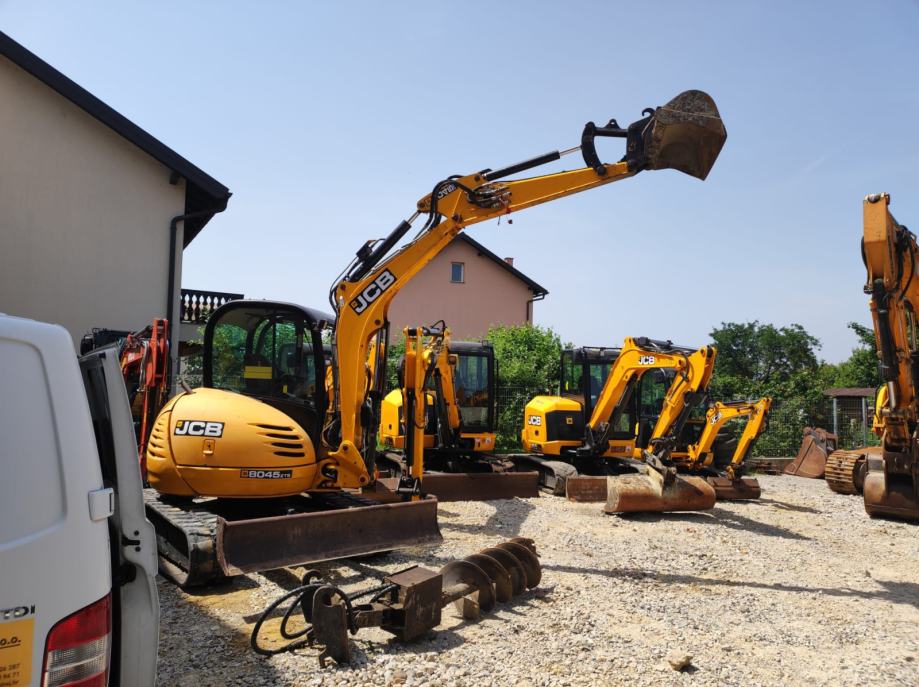 MINI BAGER JCB 8045 ZTS #2014.GODINA # 2200 RADNIH SATI#