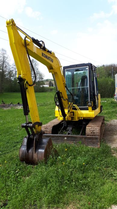 Mini Bager Komatsu PC 40-6; Motor neispravan; Popravak potreban