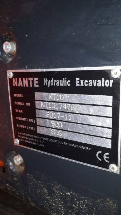 Mini bager Nante NT10