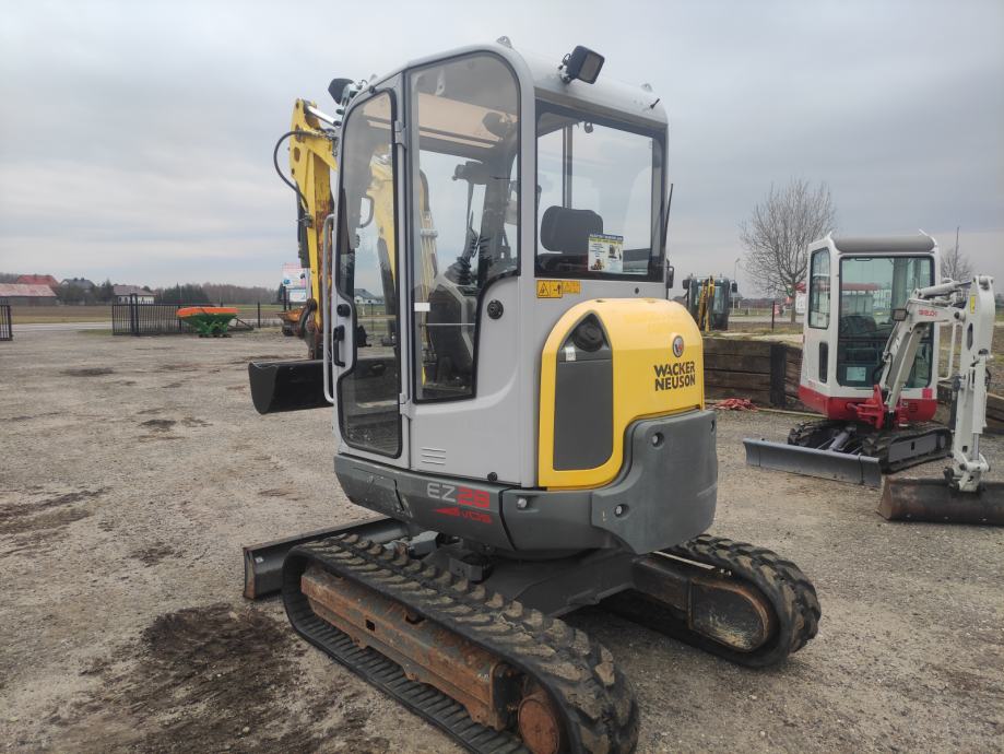 Mini bager Waker Neuson EZ 28 vds 2017