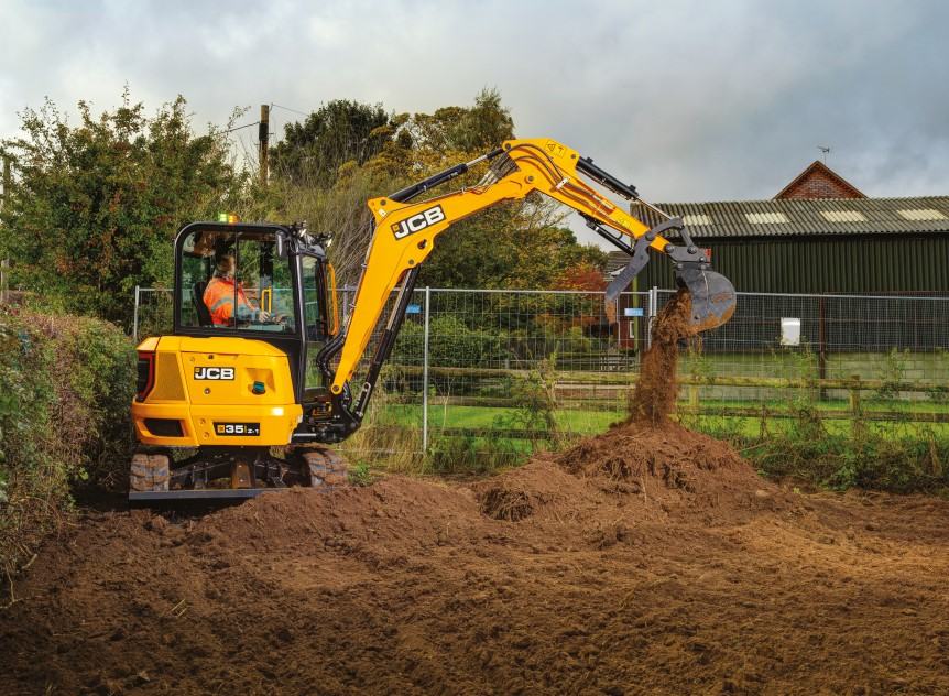 MINIBAGER JCB 35 Z-1 # 2023.GODINA # # 100 R.SATI# MINI BAGER