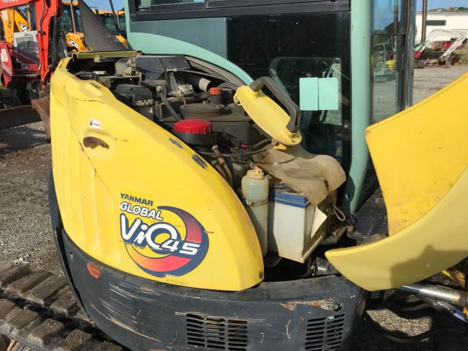 Minibager Yanmar Vio 45 s iskopnom korpom, duple instalacije...