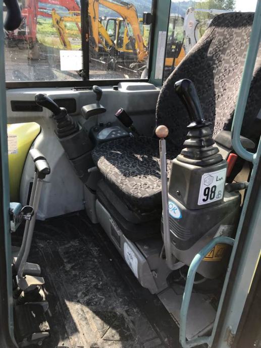 Minibager Yanmar Vio 45 s iskopnom korpom, duple instalacije...