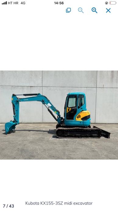 Prodajem mini bager Kubota 5t