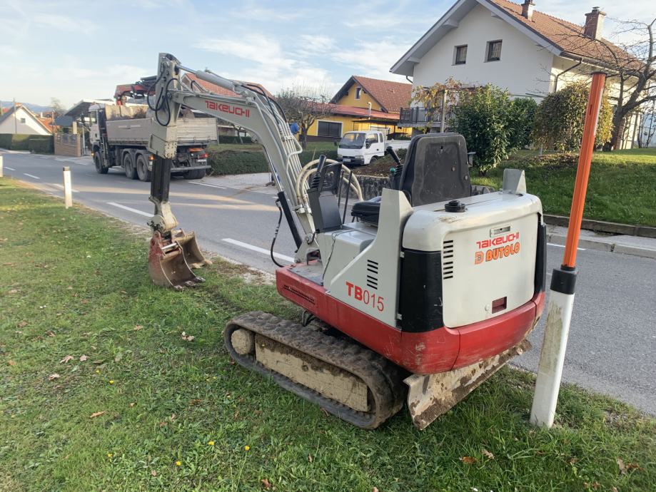 Takeuchi TB 015 ŠIRI SE ŠASIJA