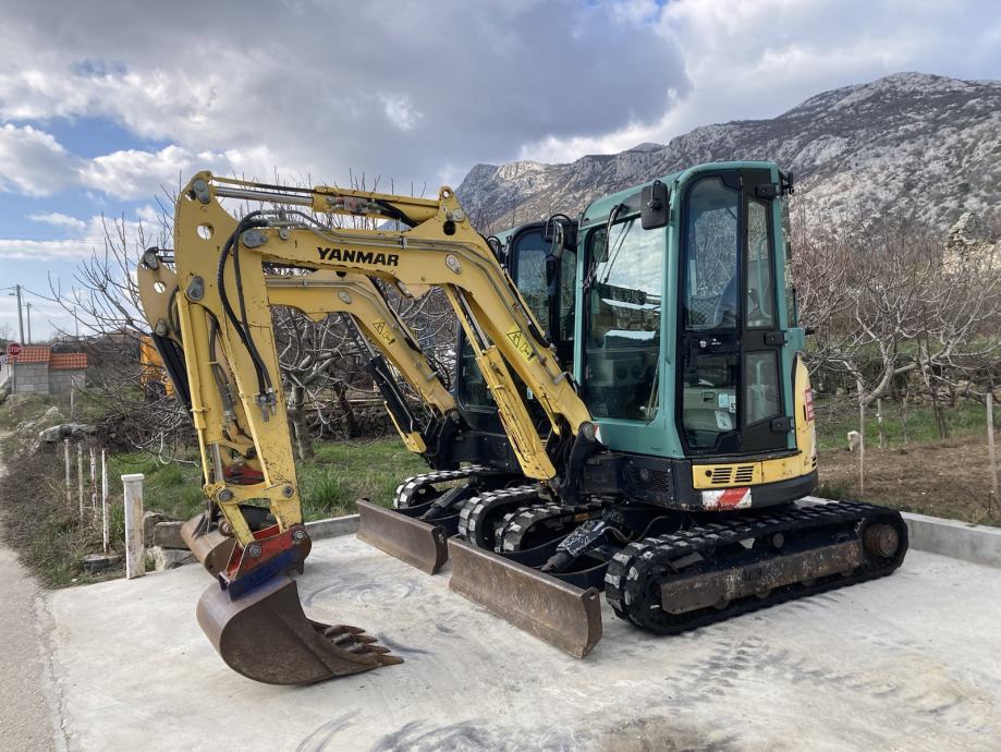 YANMAR VIO 33-U ,Brza spojak, Hidr.planirka 24.500€