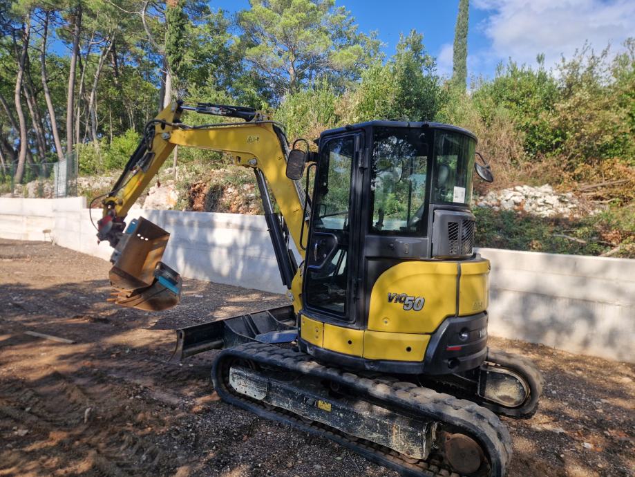 Yanmar VIO 50 2019g 1642 r/h nagibna planirka MS03 brza spojka