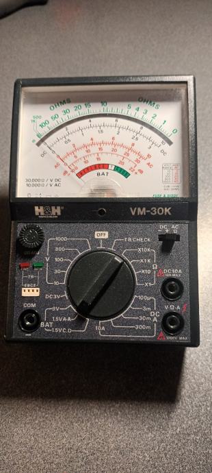 Analogni instrument kao nov