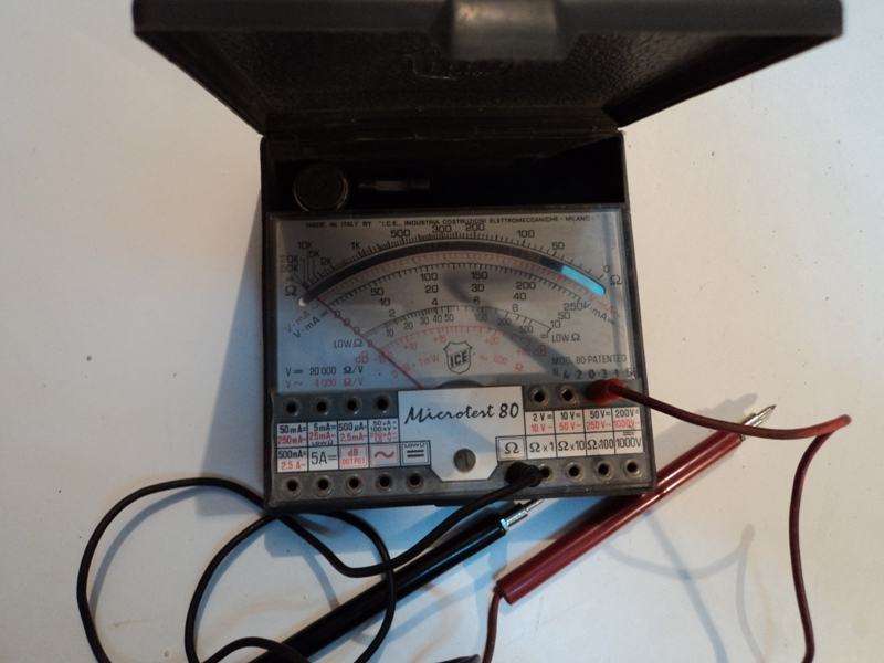 ANALOGNI MJERNI INSTRUMENT MICROTEST 80