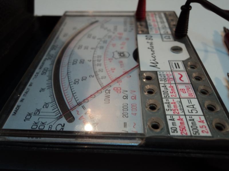 ANALOGNI MJERNI INSTRUMENT MICROTEST 80