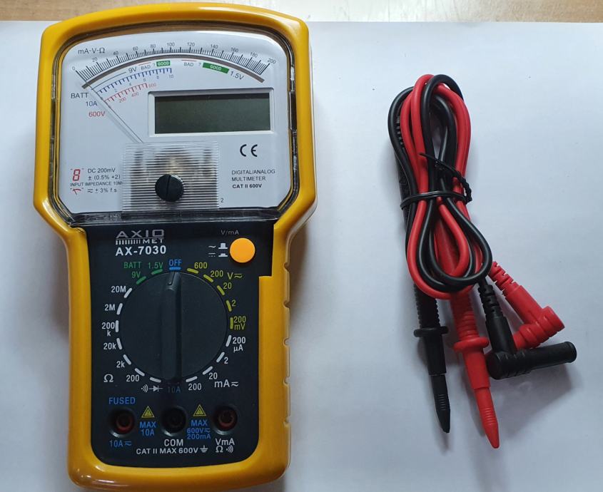 Analogni multimetar AXIO AX-7030 Novo!!