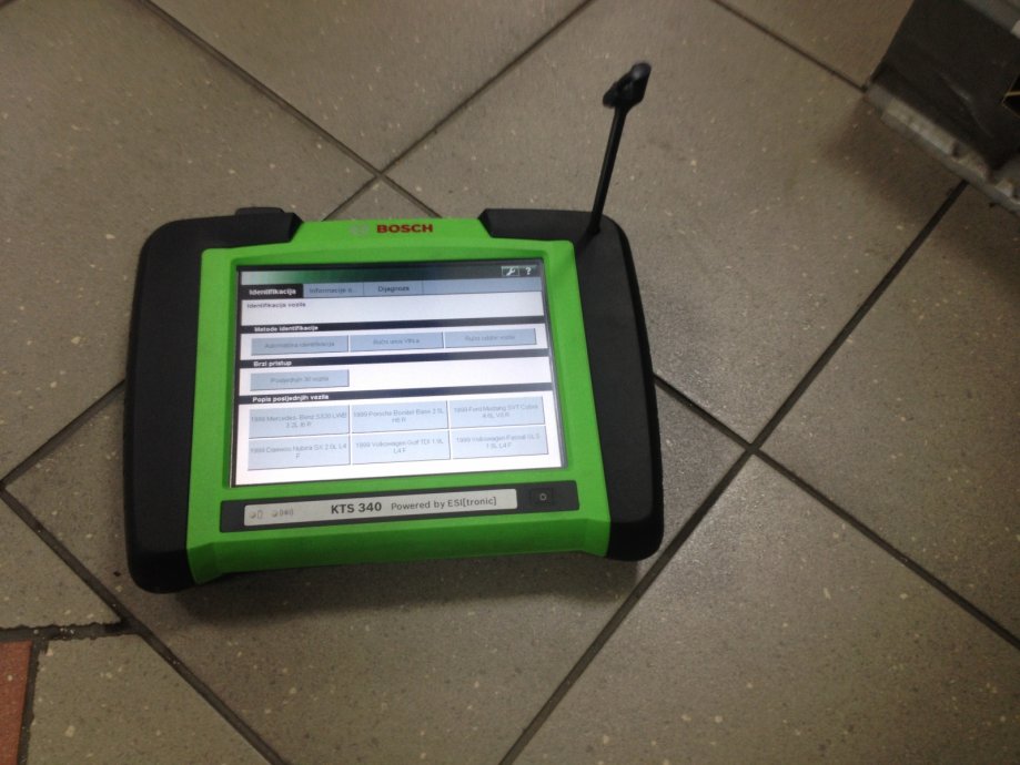AUTO DIJAGNOSTIKA BOSCH KTS 340