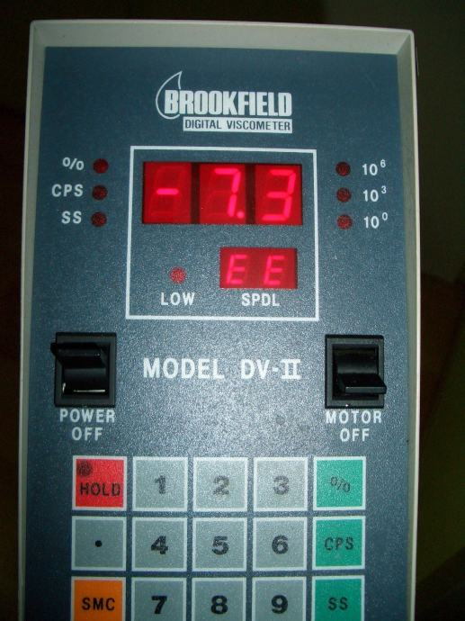 BrookField DV-II Digital Viscometer LVTDV-IICP