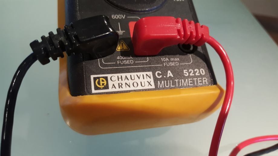 Chauvin Arnoux C.A 5220, digitalni multimetar,rang Fluke-a...