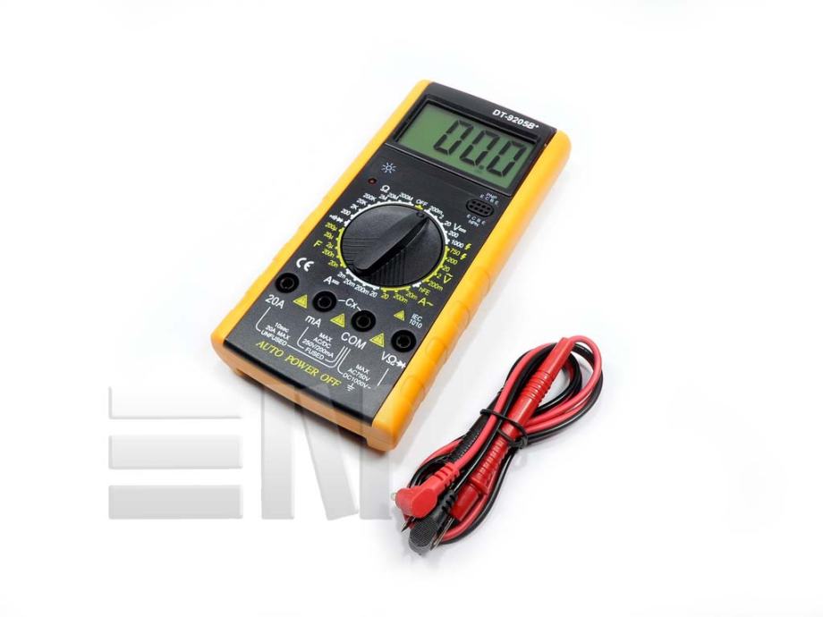 Digitalni multimetar - mjerni instrument DT9205B+