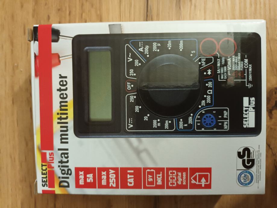 Digitalni multimetar NOVO!!!