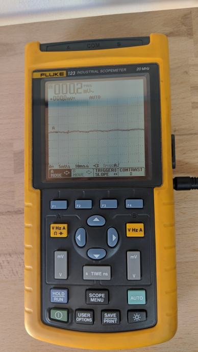 Fluke 123 osciloskop - Industrial ScopeMeter 20MHz