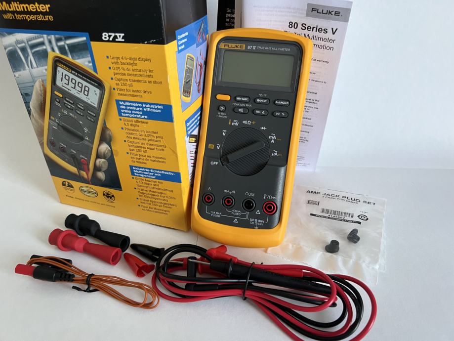 Fluke 87V TRMS Multimetar - novo