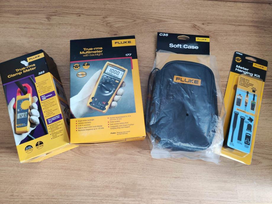NOVO! FLUKE MULTIMETER S TORBICOM , STRUJNA KLIJEŠTA i MAGNETNI DRŽAĆ