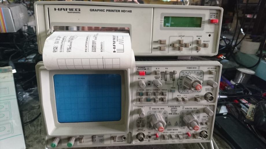 HAMEG HM 205-3 20Mhz sa printerom