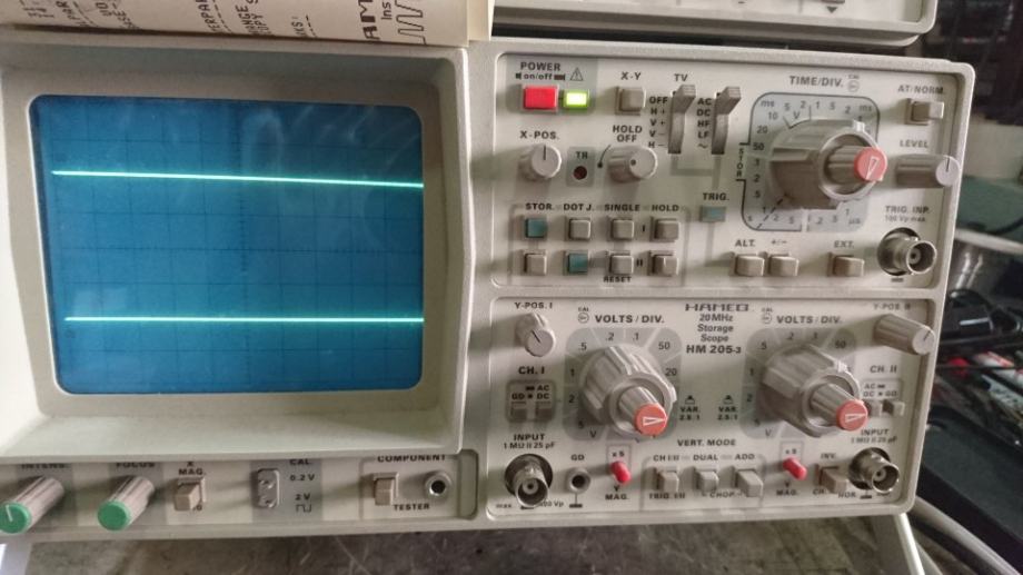 HAMEG HM 205-3 20Mhz sa printerom