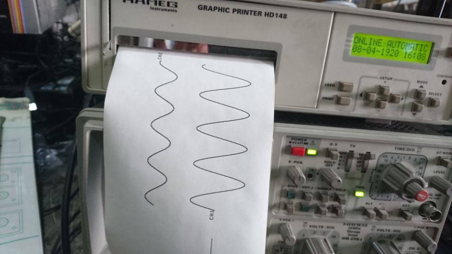 HAMEG HM 205-3 20Mhz sa printerom