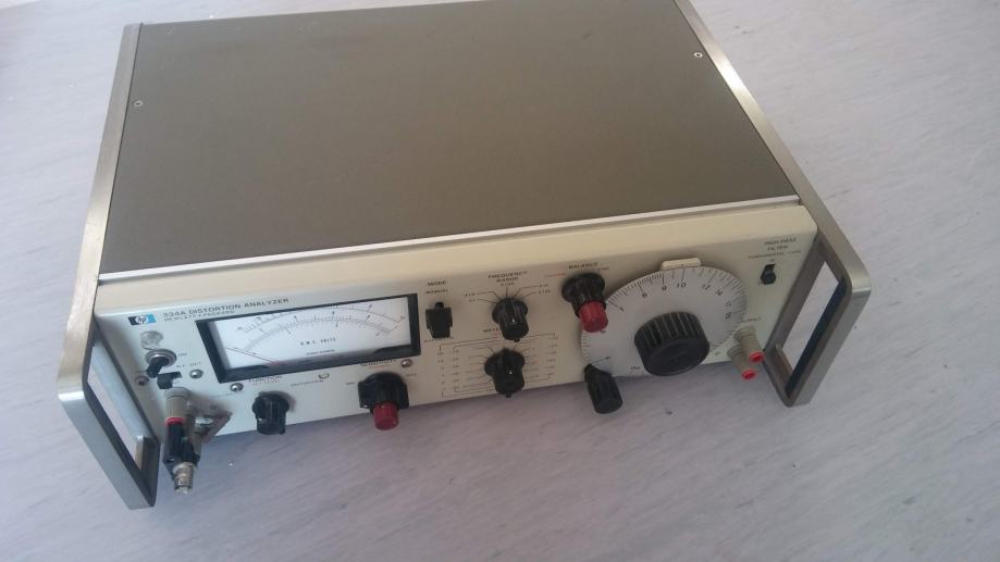 Hewlett Packard HP 334A distortion analyzer milivoltmetar