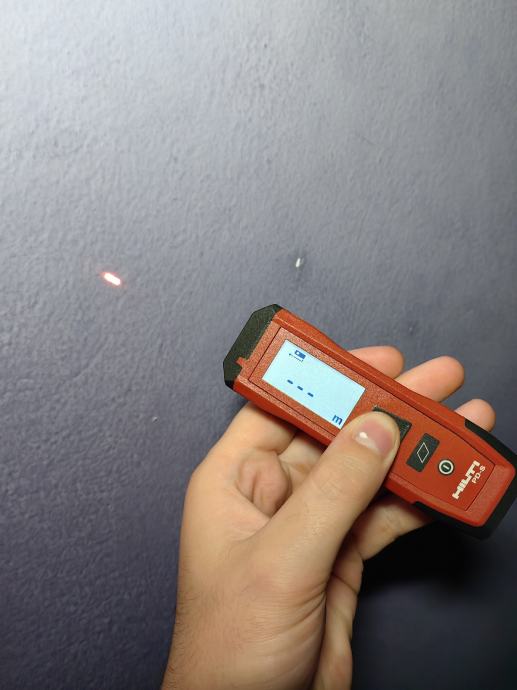 Hilti pd-s, laserski daljinometar, laserski metar