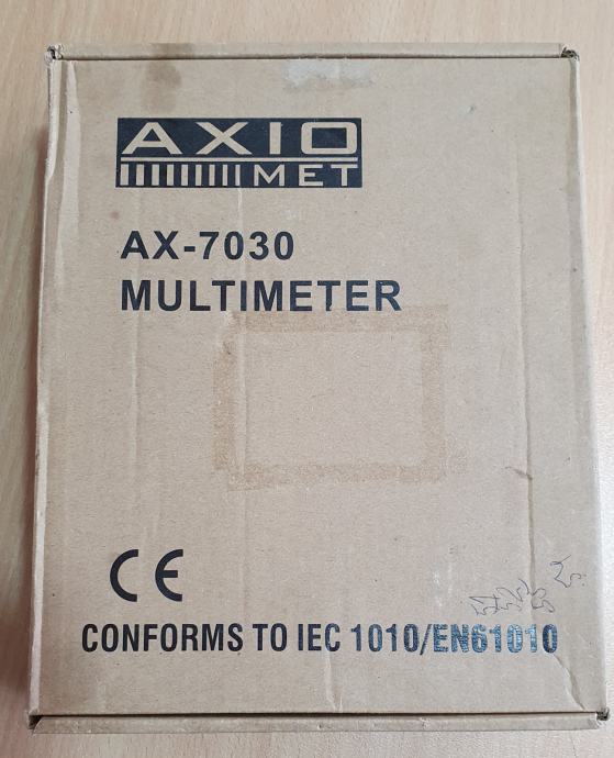 Instrument AXIO AX-7030 NOVO!