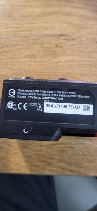 Keyence SR-1000 Autofocus 1D 2D Barcode Reader Scanner