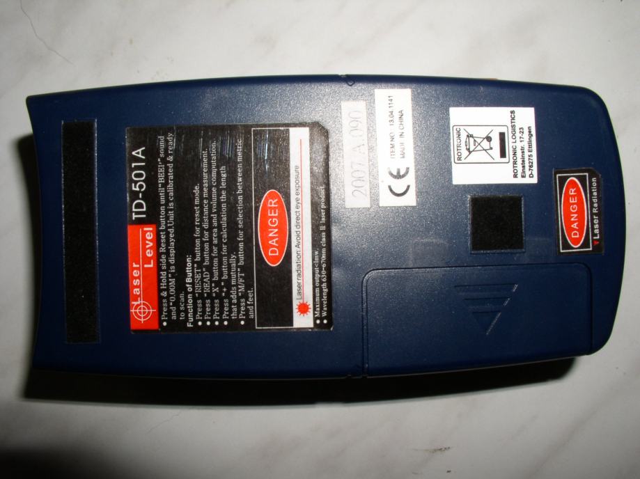 ROLINE LASERSKI DALJINOMJER - NOVO