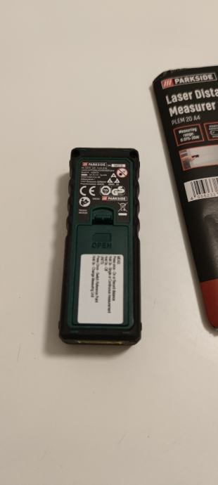 Laserski metar Parkside daljinomjer