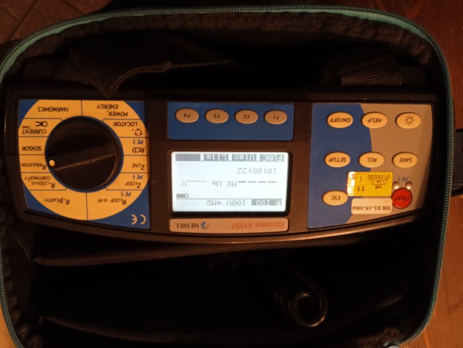 Metrel Eurotest 61557 sa opremom i softverom