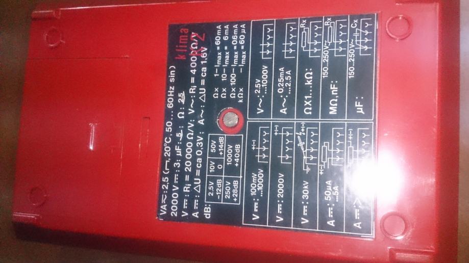 Mjerni instrument Iskra unimer 33