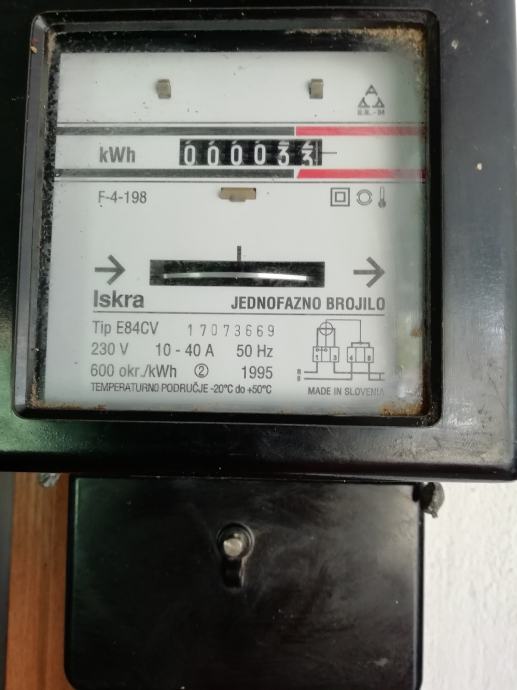 monofazno brojilo Iskra