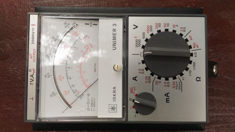 Multimetar Iskra UNIMER 3