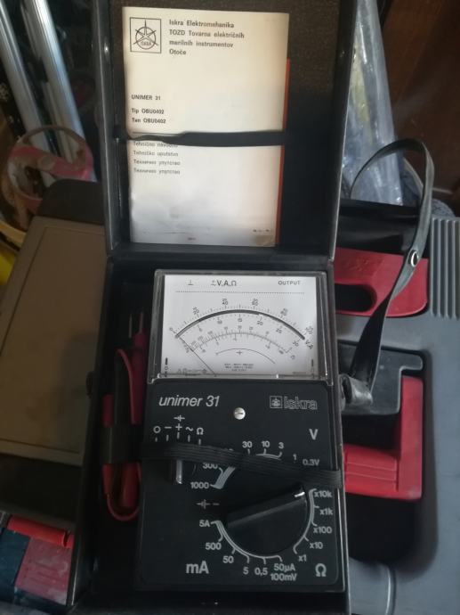 Multimetar mjerni instrument Iskra unimer 31