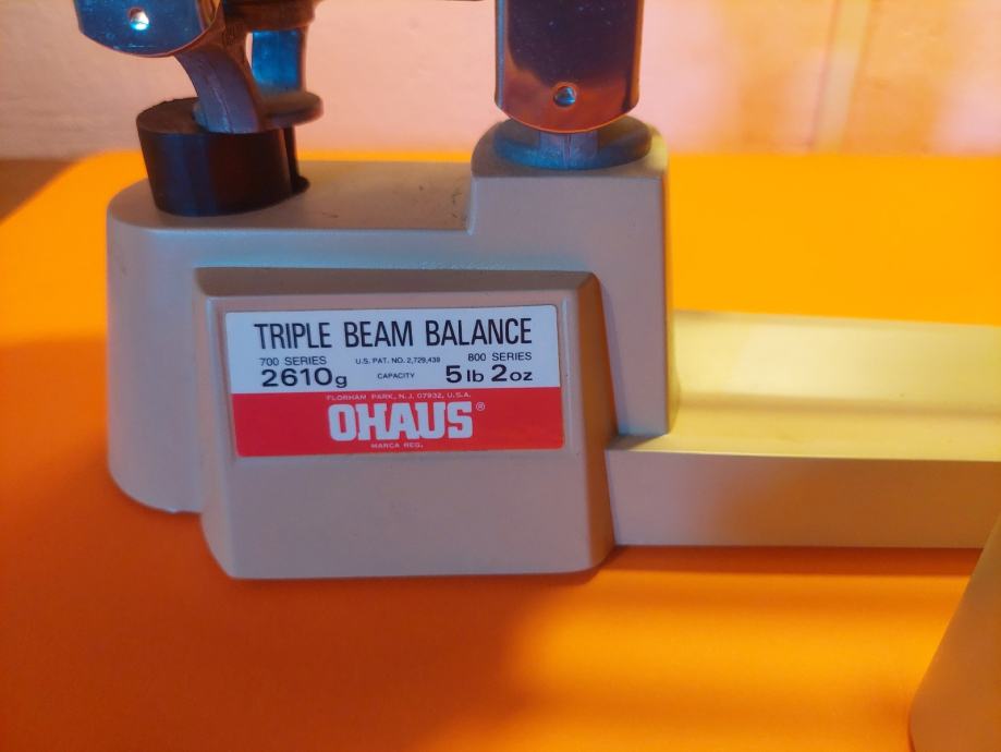 Ohaus Triple Beam Balance