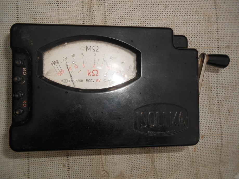 Om metar instrument za mjerenje otpora Mod. 126 - EKA - ISOLEKA