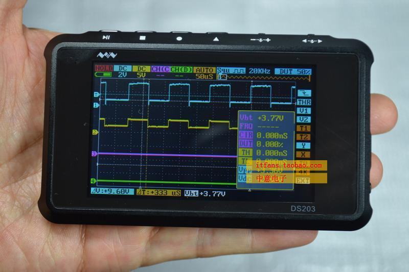 Osciloskop DSO203 mini