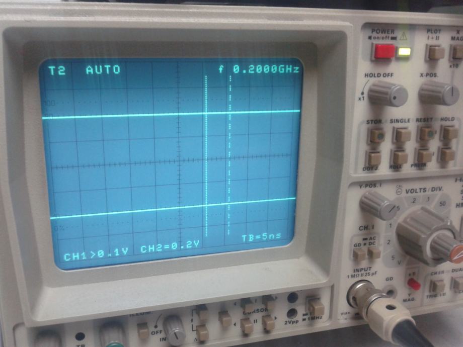 osciloskop HAMEG HM-408 + printer/PC/IEE-488 interface HO-79-4