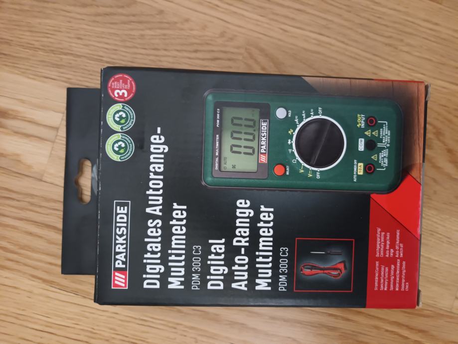 Parkside digitalni multimetar univer