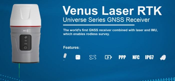 Sino Venus Laser RTK - GNSS/Laser - PDV uključen u cijenu