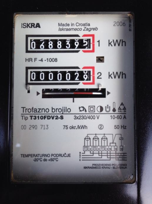 Trofazno električno brojilo