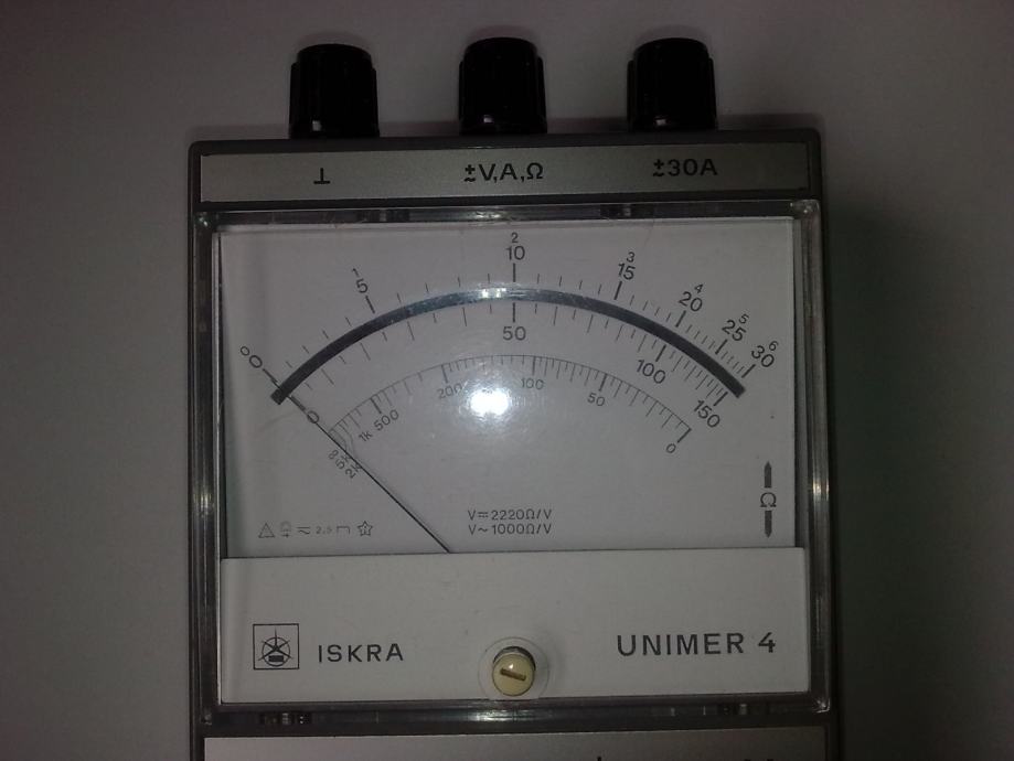 UNIMER 4 - Iskra Kranj (analogni instrument)