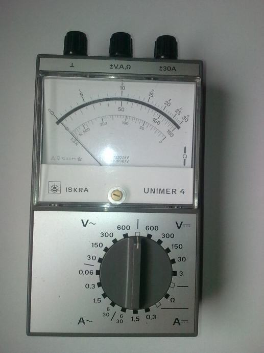 UNIMER 4 - Iskra Kranj (analogni instrument)