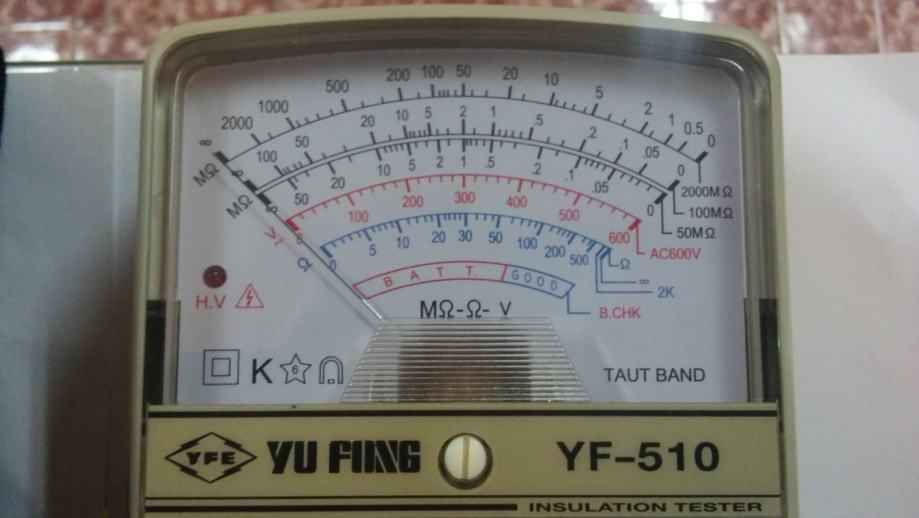 YFE YF-510 INSTRUMENT ZA MJERENJE IMPEDANCIJE VISOKIH OTPORA, NOVO!!!