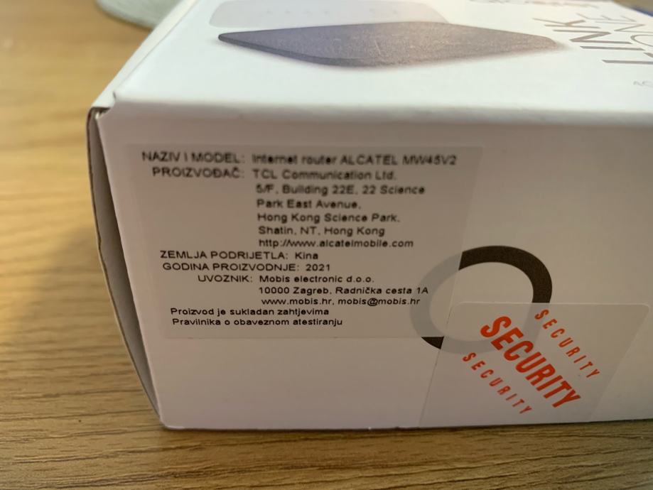 Mobilni internet WIFI router Alcatel MW45V2